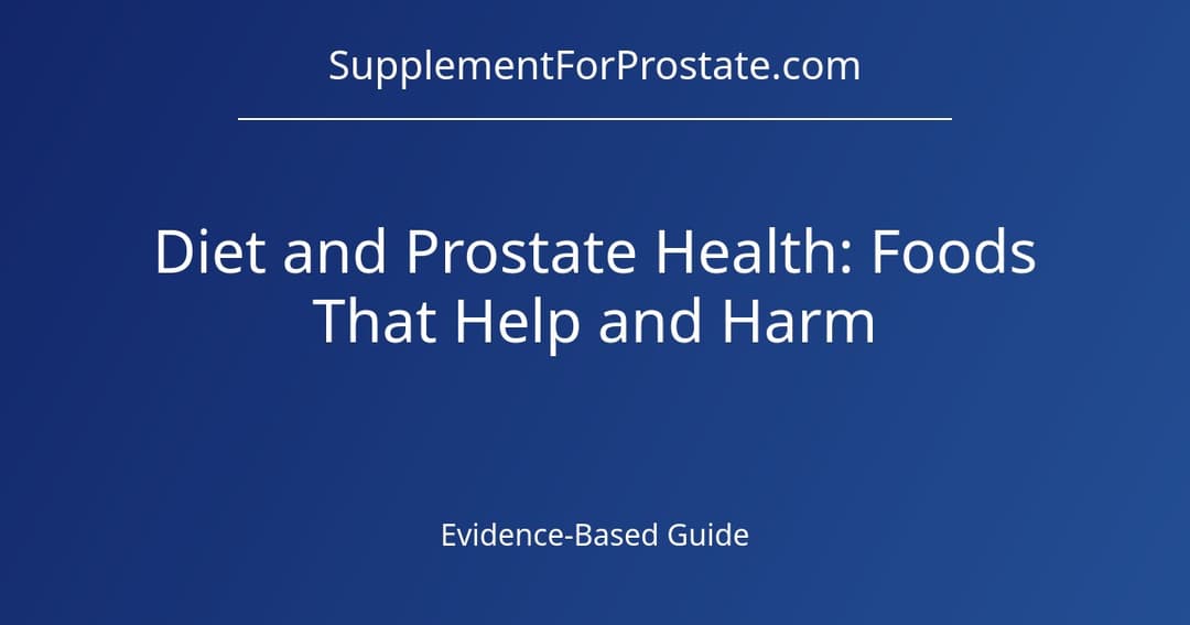 15 Best Foods for Prostate Health: Evidence-Based Nutrition Guide (2025)