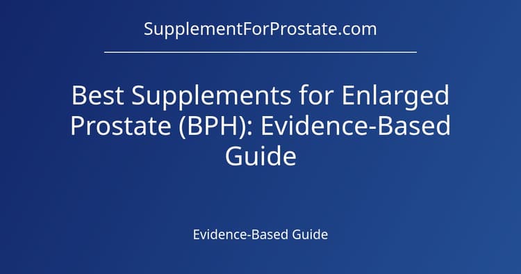 BPH vs. Prostatitis: Understanding the Differences | Supplement For ...