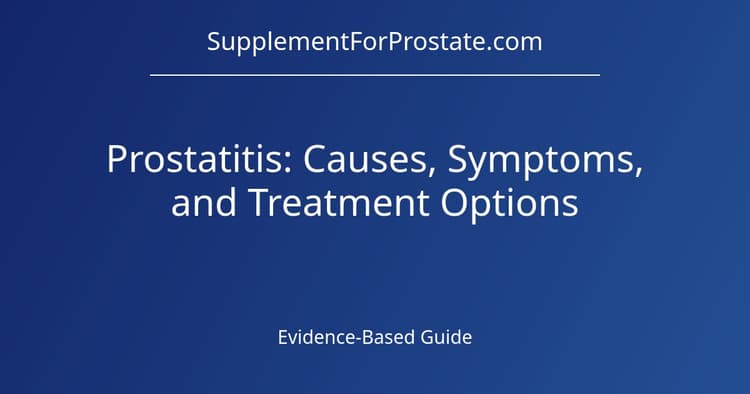 BPH vs. Prostatitis: Understanding the Differences | Supplement For ...