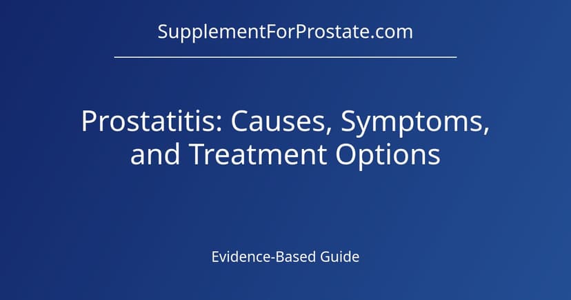 BPH vs. Prostatitis: Understanding the Differences | Supplement For ...